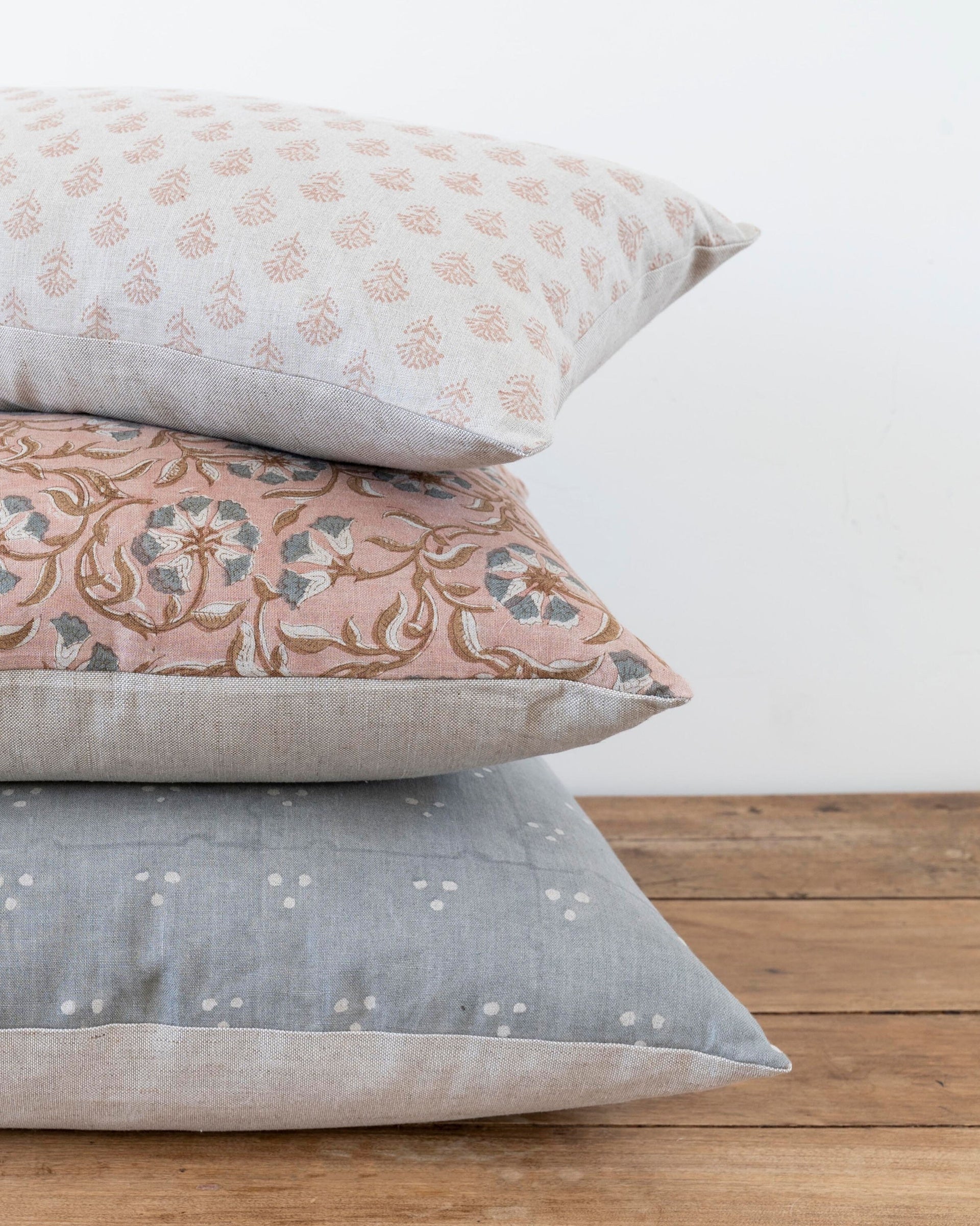 Designer Surana Natural Pillow Cover – Linen + Cloth