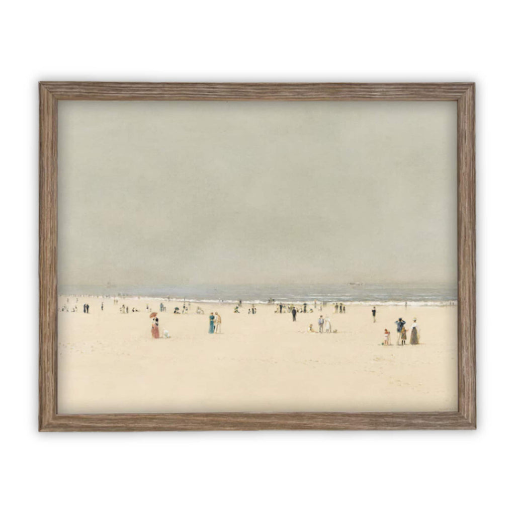 Vintage Framed Canvas Art #COAS-196 – Linen + Cloth