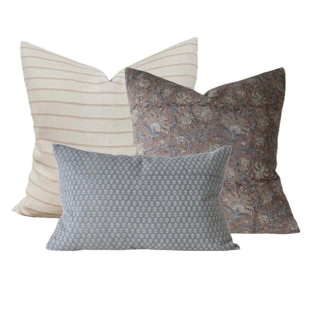 Designer Linen + Cloth Curated Pillow Collection #12 Pillow Cover