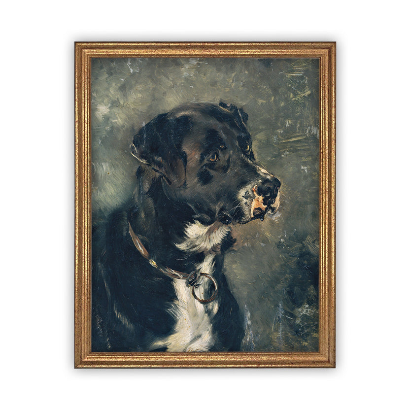 Framed Vintage Art – Linen + Cloth