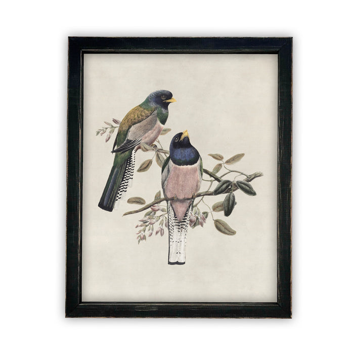 Framed Vintage Art – Linen + Cloth